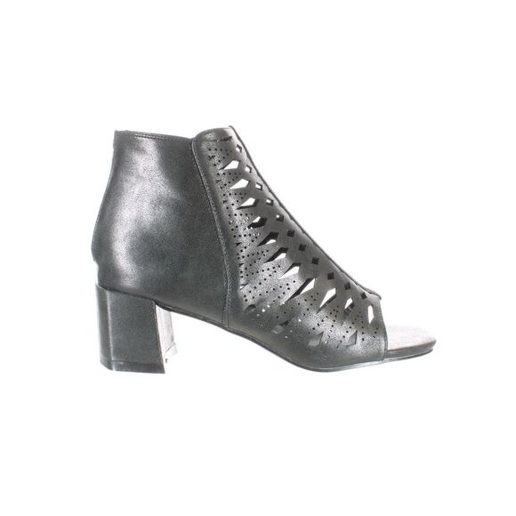 Bellini | Shoes | Bellini Womens Jist Black Open Toe Booties Size 85 ...
